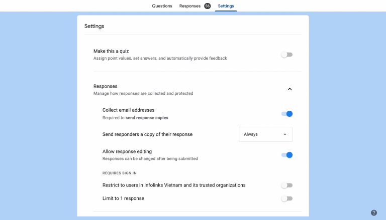 Tạo bản khảo sát và biểu mẫu đăng ký dễ dàng với Google Forms ...