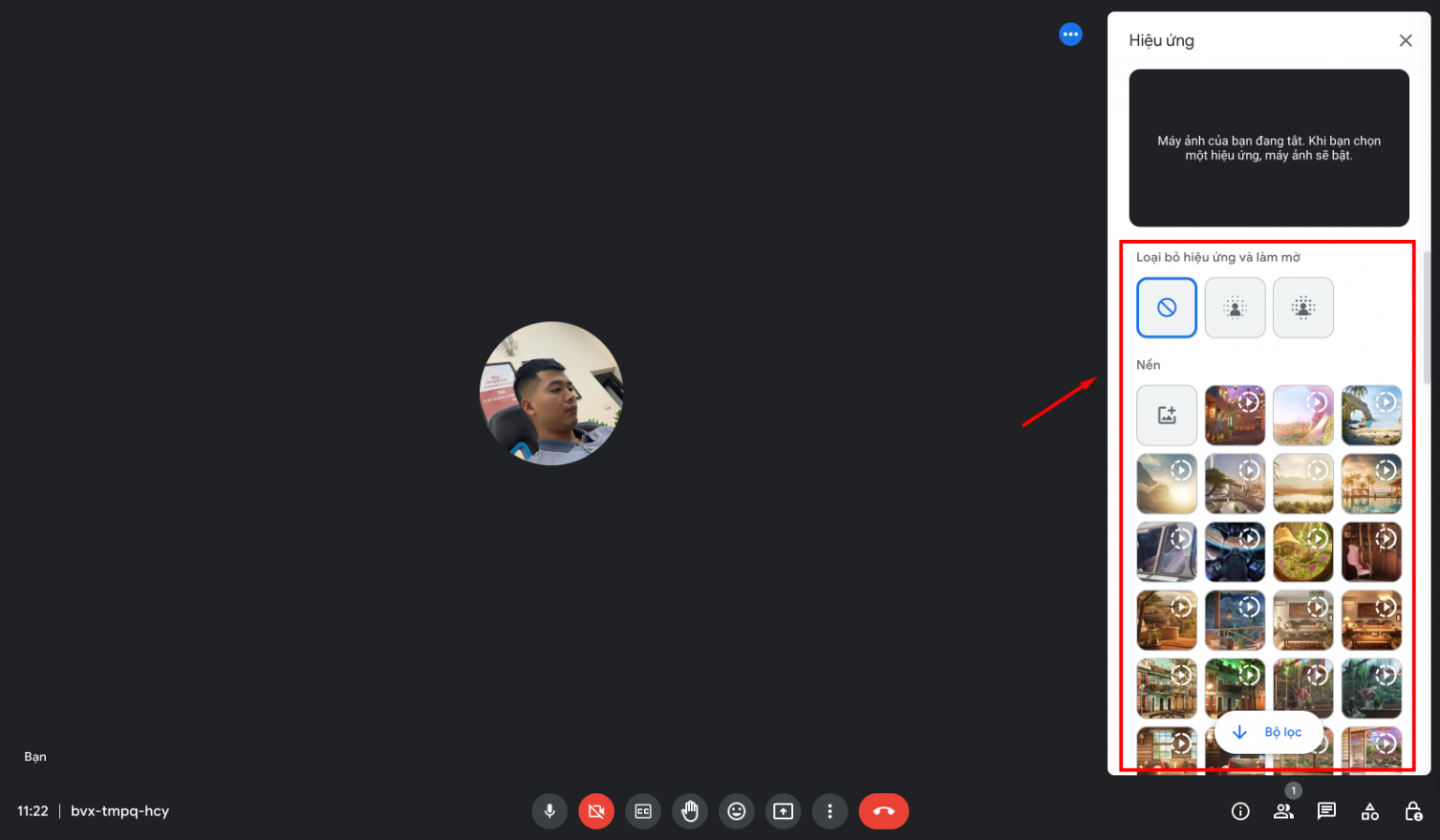 Cách thay đổi hình nền trong Google Meet – HỗtrợGoogle.vn